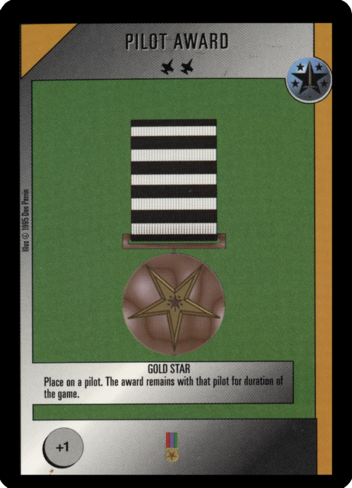 Gold Star (card) - Wing Commander Encyclopedia